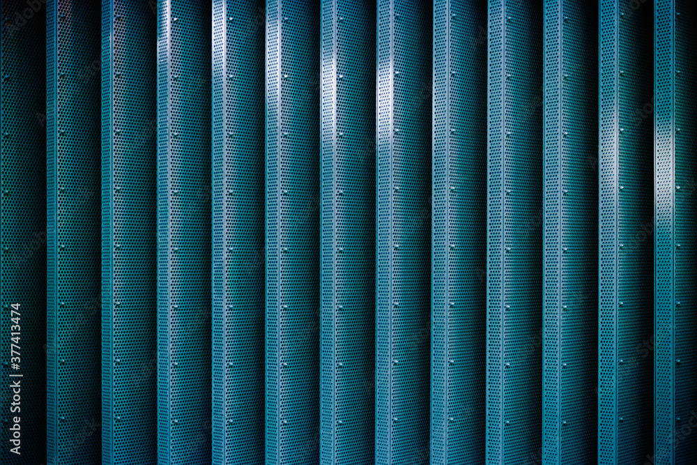 Blue metal wall texture background Stock Photo | Adobe Stock