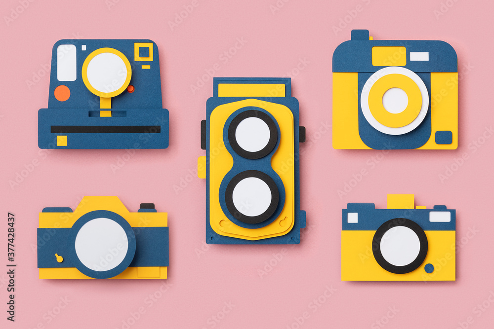 Photographic cameras Stock Photo | Adobe Stock