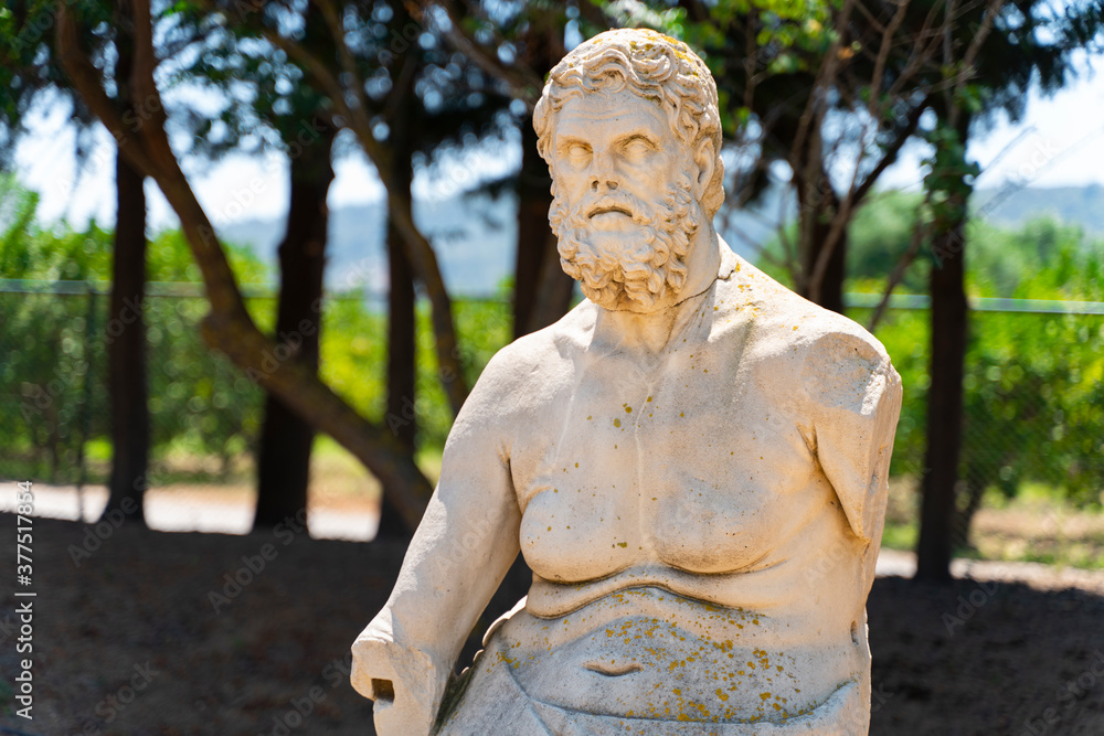 Claros (klaros) Ruins of Ancient City And Sculpture Made In Roman ...