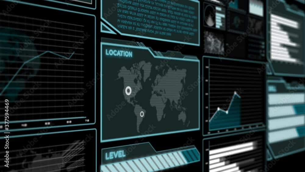 Futuristic user interface dashboard for big data analytic in ...