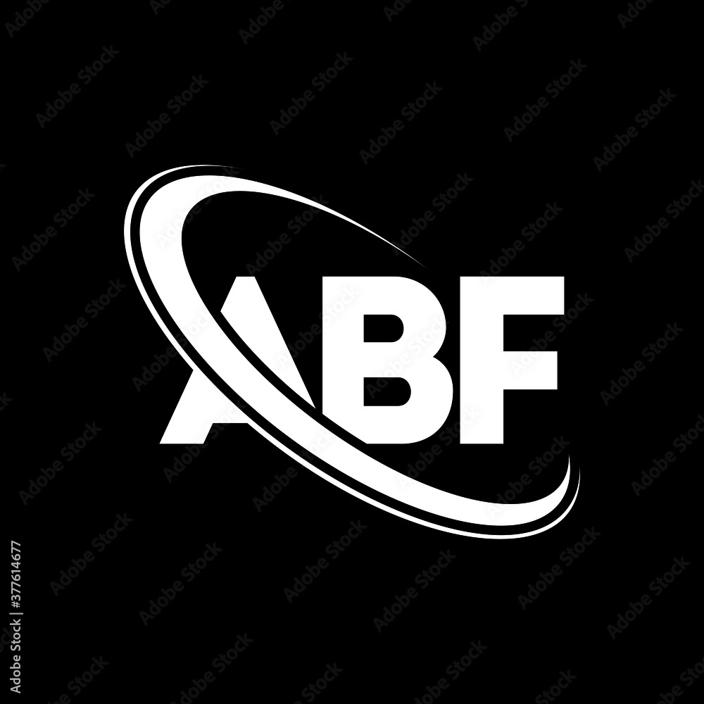 ABF logo. A B F design. White ABF letter. ABF/A B F letter logo design ...