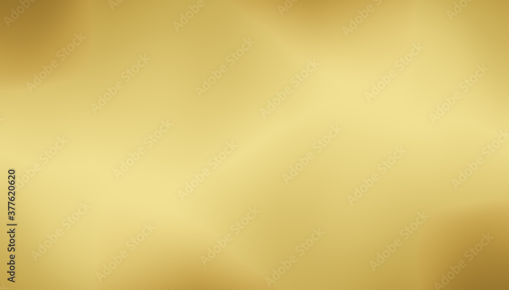 Gold gradient blurred background with soft glowing backdrop, background ...