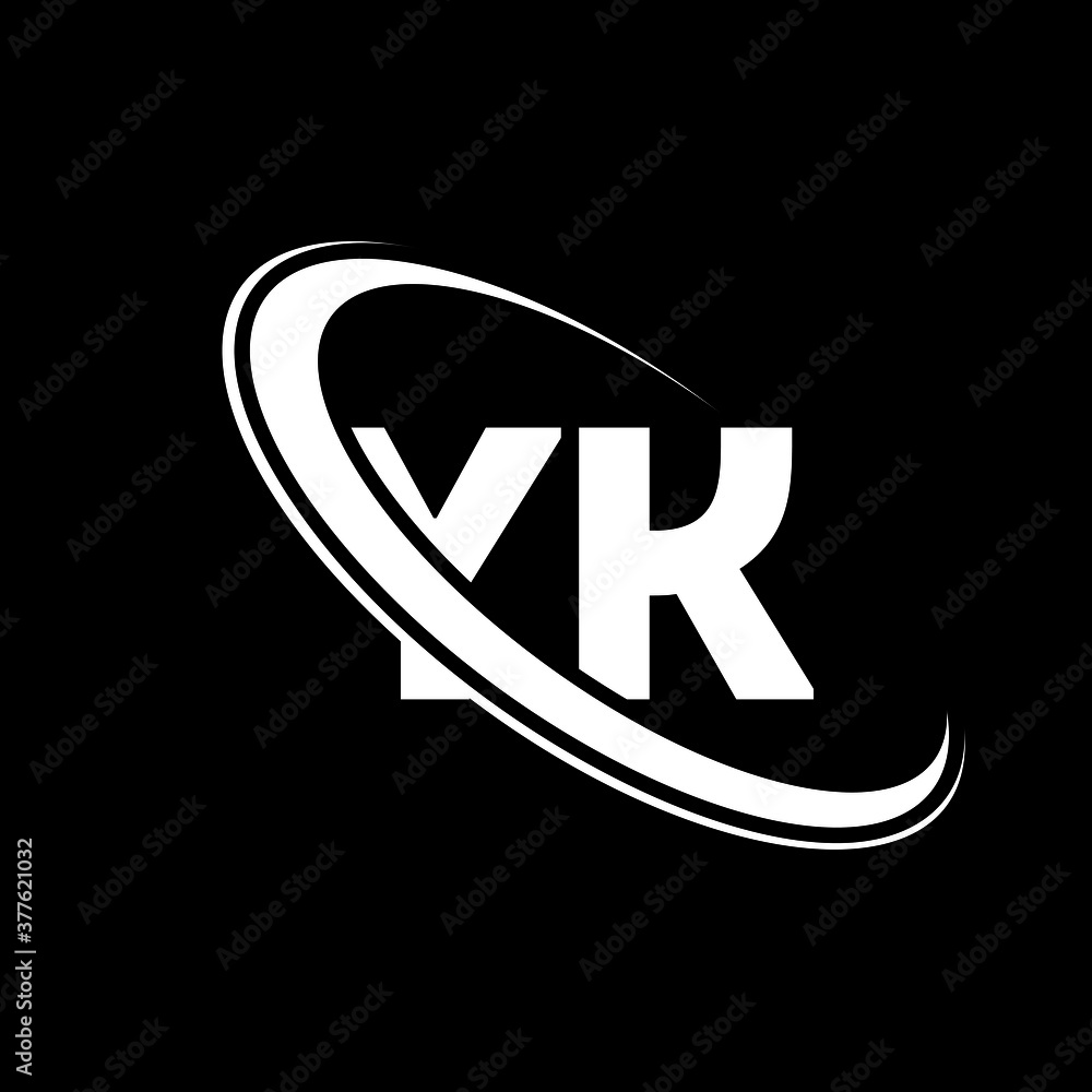 Yk Logo Design 「Yk」の画像、写真素材、ベクター画像