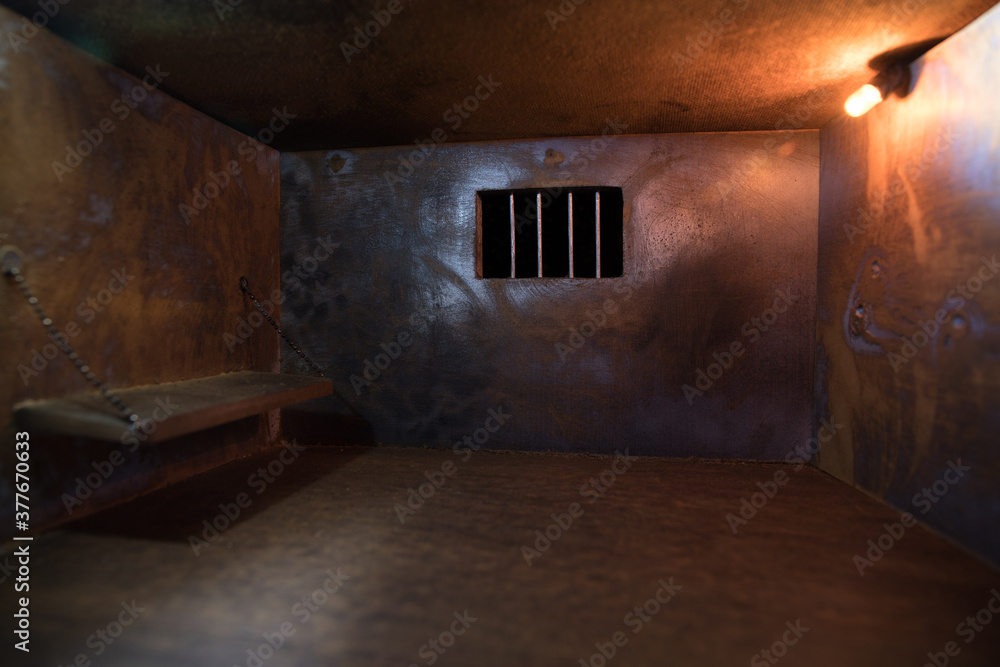 Empty Jail Cell Inside