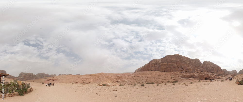 High Resolution 360 Panoramic HDR Images Taken in Petra (Wadi Mousa ...
