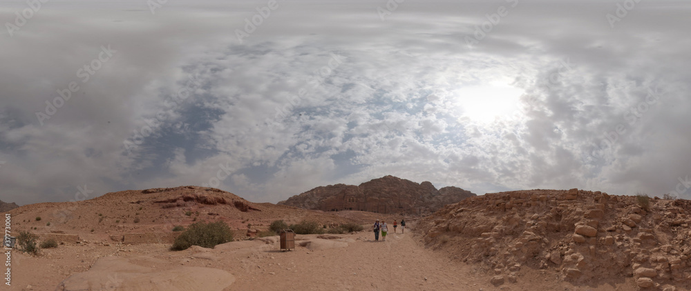 High Resolution 360 Panoramic HDR Images Taken in Petra (Wadi Mousa ...