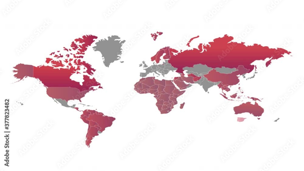 World maps show where the virus has spread. Covid-19 map confirmed ...