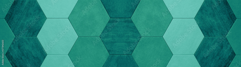 Abstract seamless dark green turquoise concrete cement stone tile wall ...