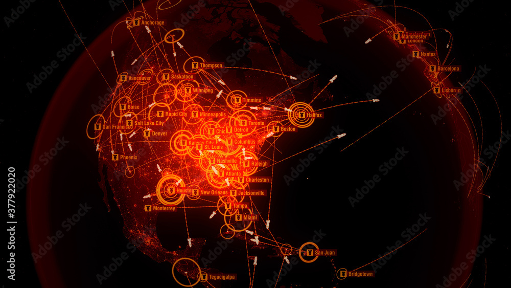 Battlefield Maps. Terror Plans. Bombs Fly Between Cities in America and ...