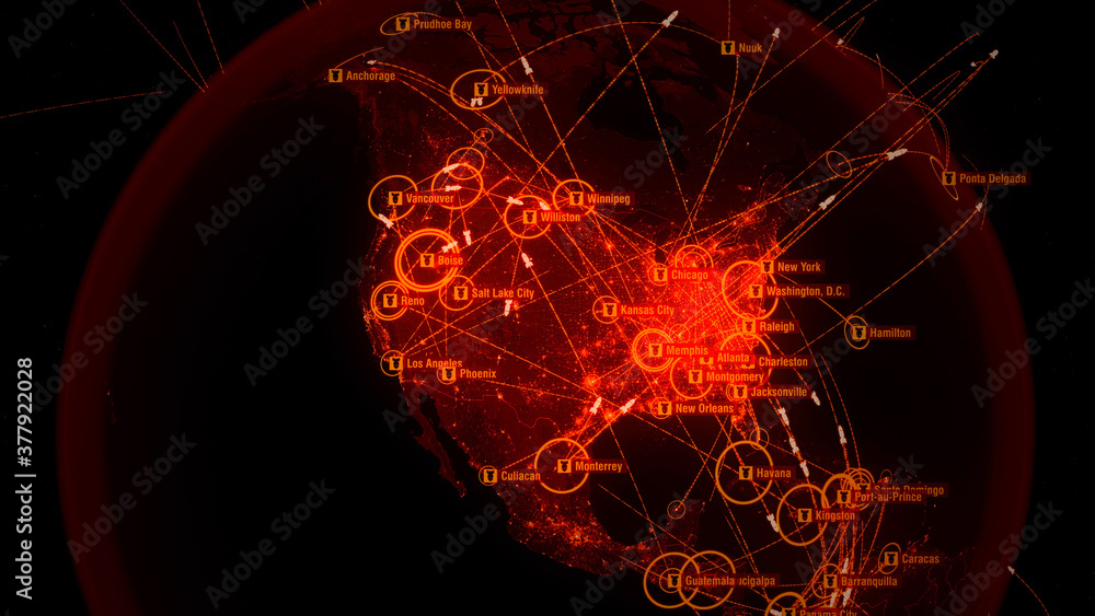 Battlefield Maps. Terror Plans. Bombs Fly Between Cities in America and ...