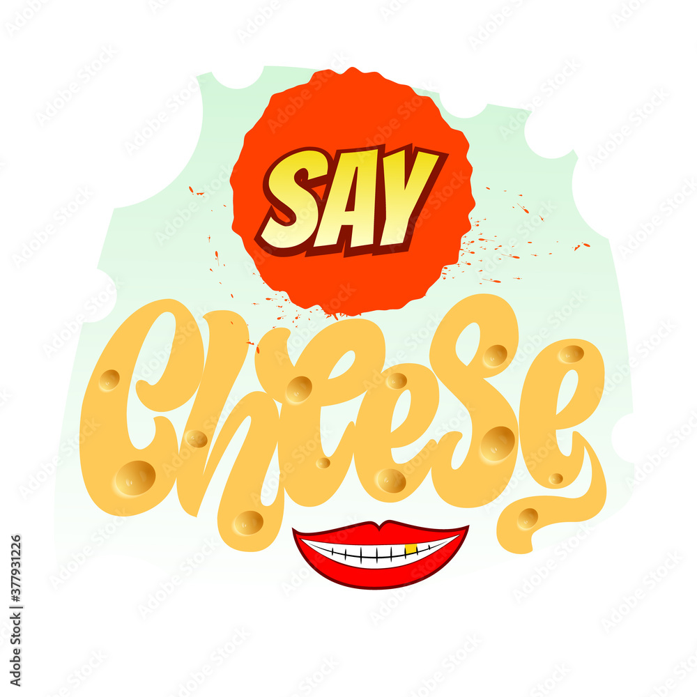 Say Cheese Smile Clipart