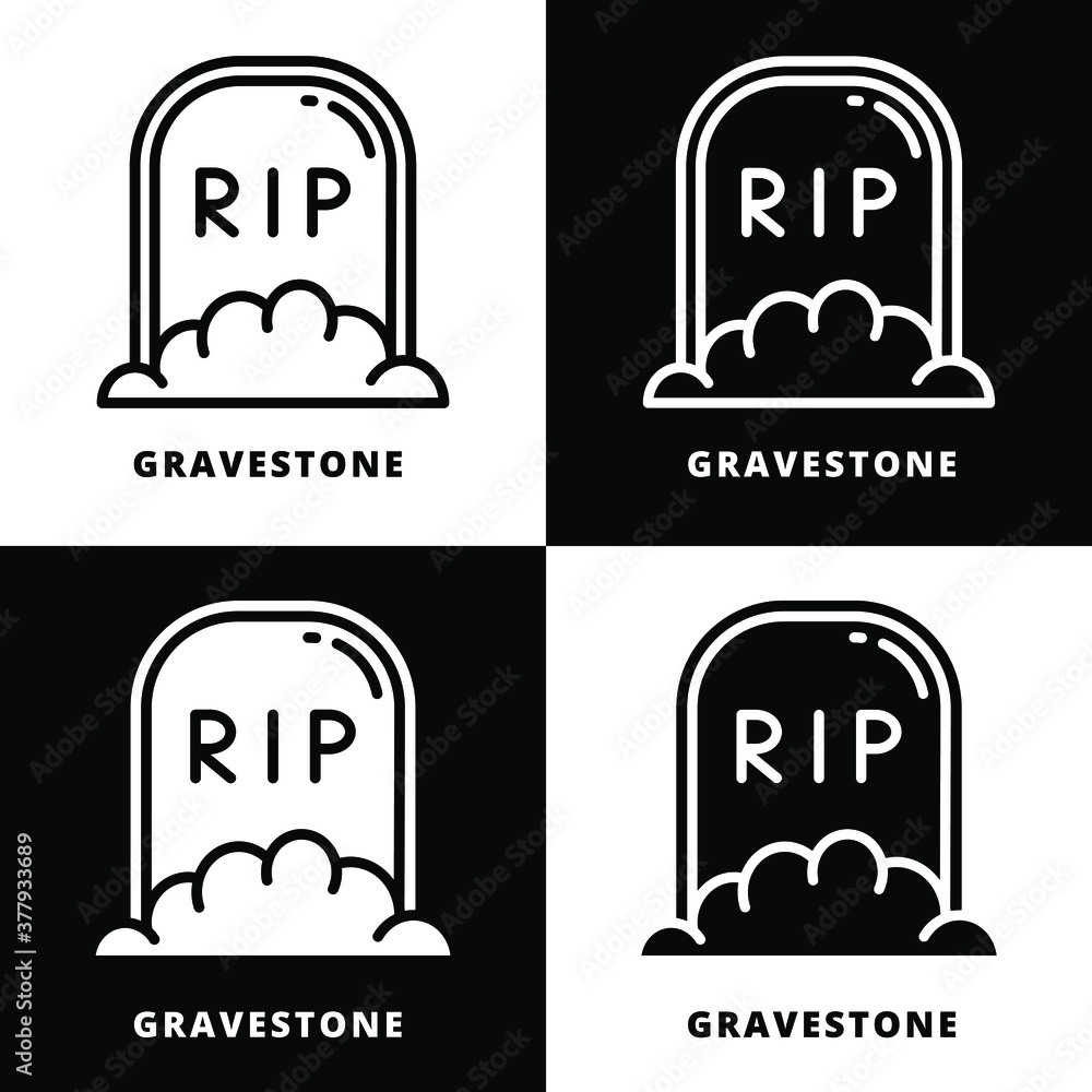 Headstone Vector