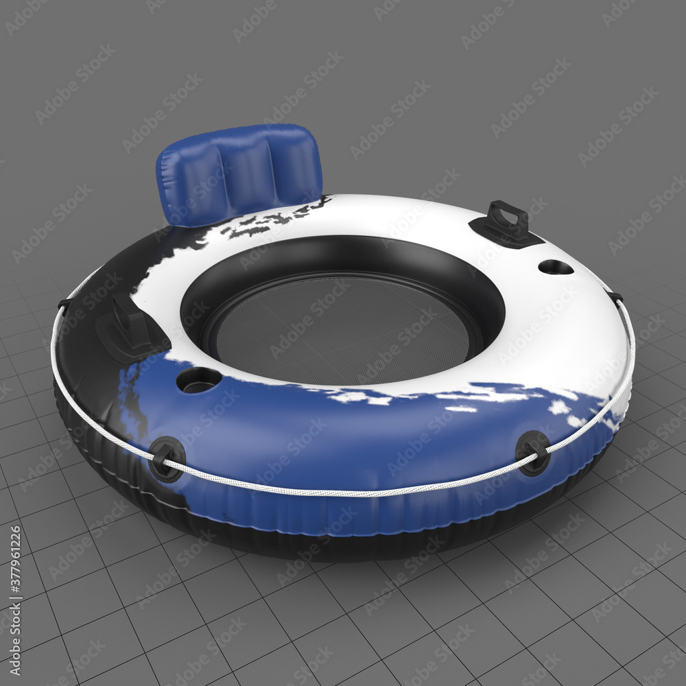 Inflatable water float Stock 3D asset | Adobe Stock