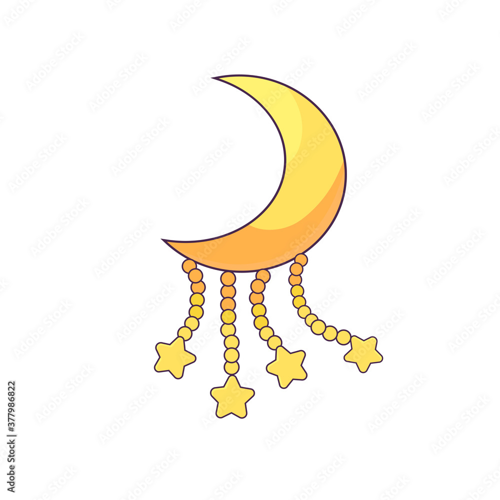 Quarter Moon Cartoon