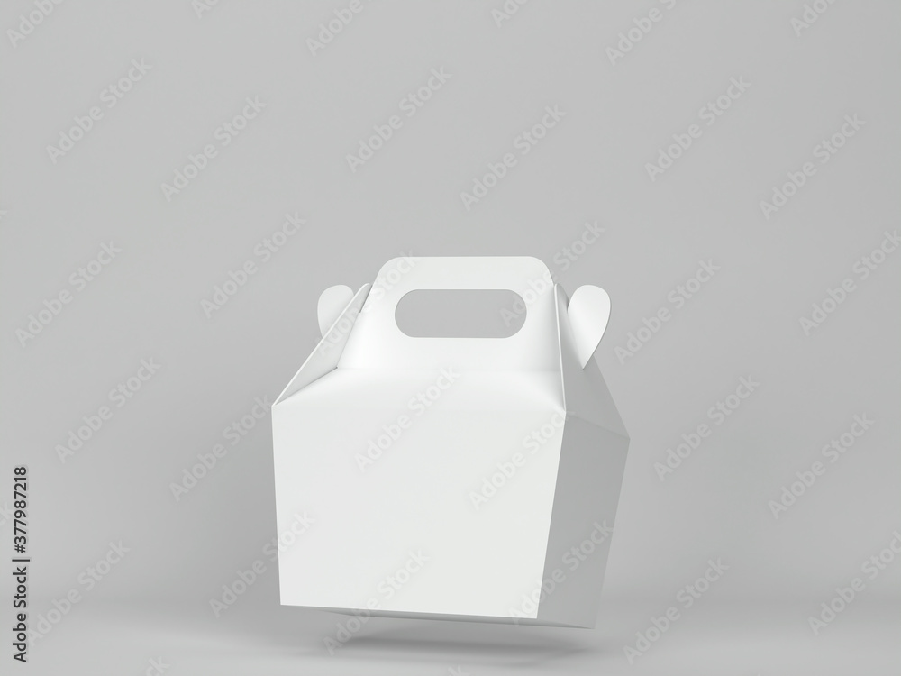 Blank food box mockup Stock Illustration | Adobe Stock