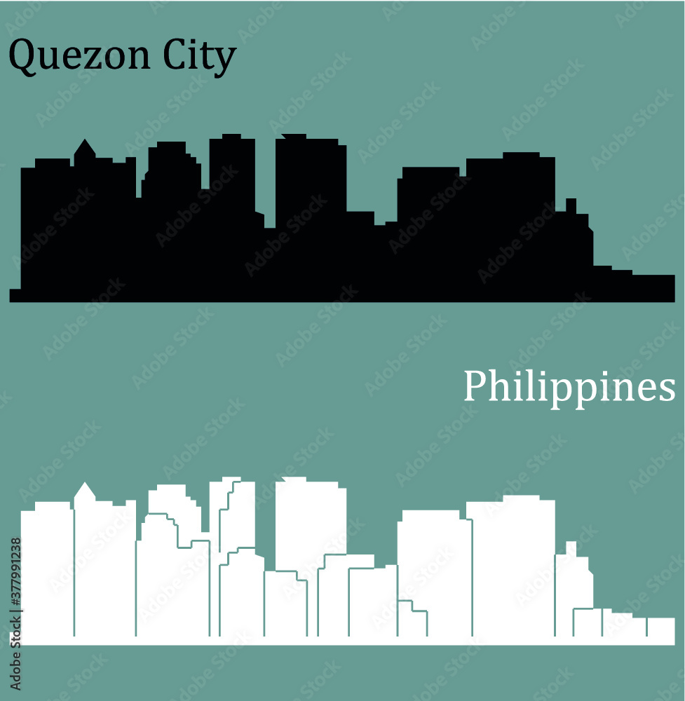 Quezon City, Philippines Stock Vector | Adobe Stock