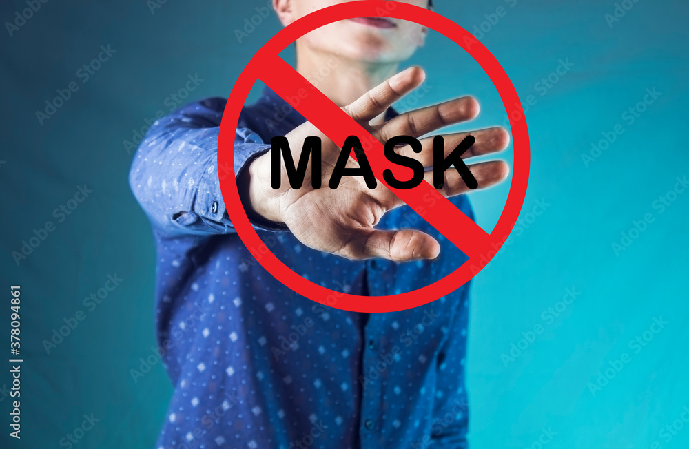 no mask sign Stock Photo | Adobe Stock
