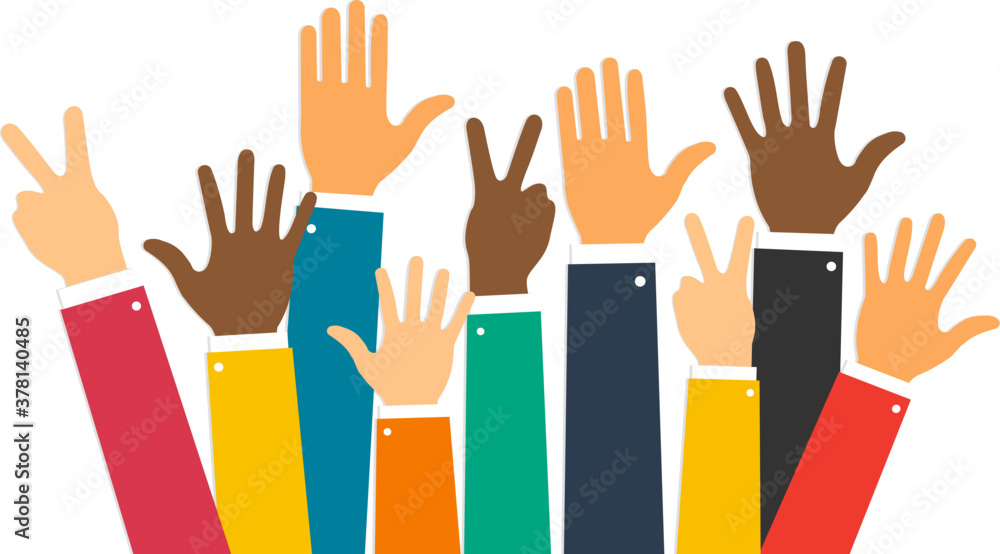 Raise Hand Clip Art