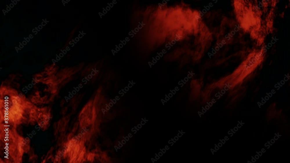 Realistic Fire Video Effect for Backgrounds Digital Rendering 素材庫影片 ...