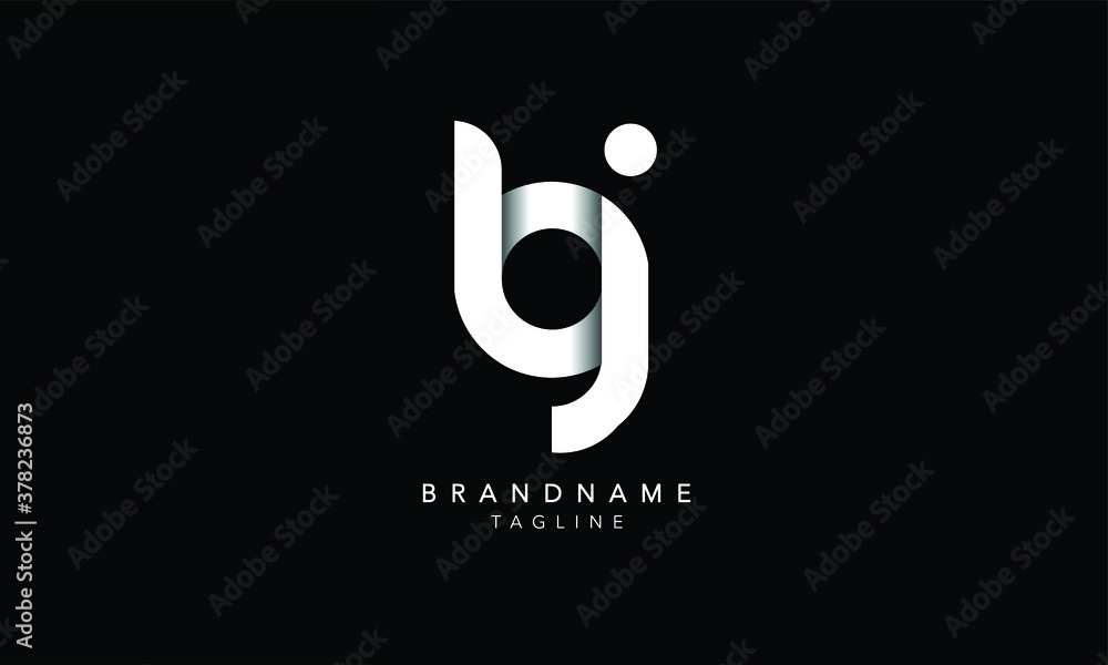 Alphabet letters Initials Monogram logo BJ, JB, B and J Stock Vector ...