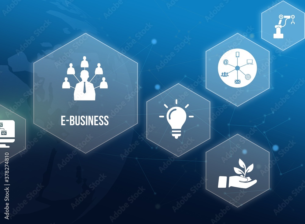e-business Stock Illustration | Adobe Stock
