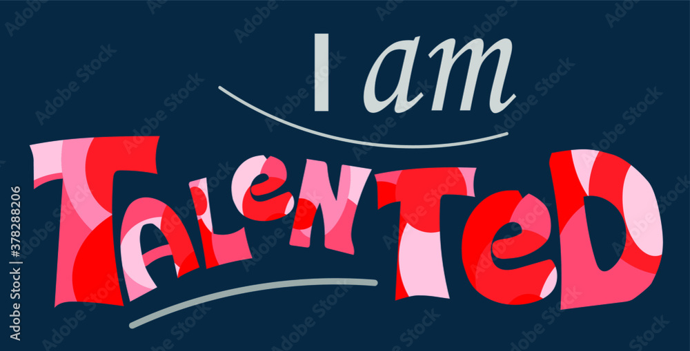 I am talented self esteem affirmation quotes for confidence building ...