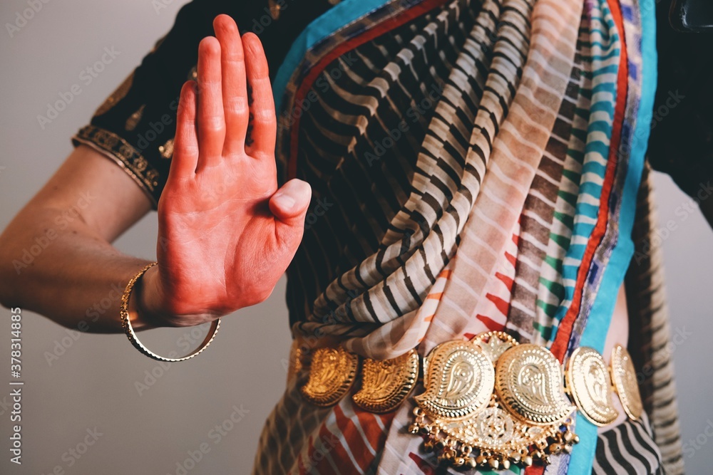 Bharatanatyam Mudras Pataka
