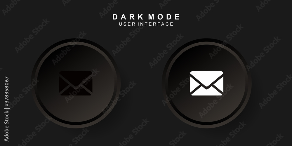 20. Icon DarSimple Creative Mail User Interface in Neumorphism Design ...