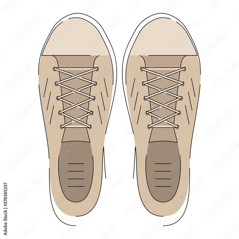 Tennis Shoes Vector