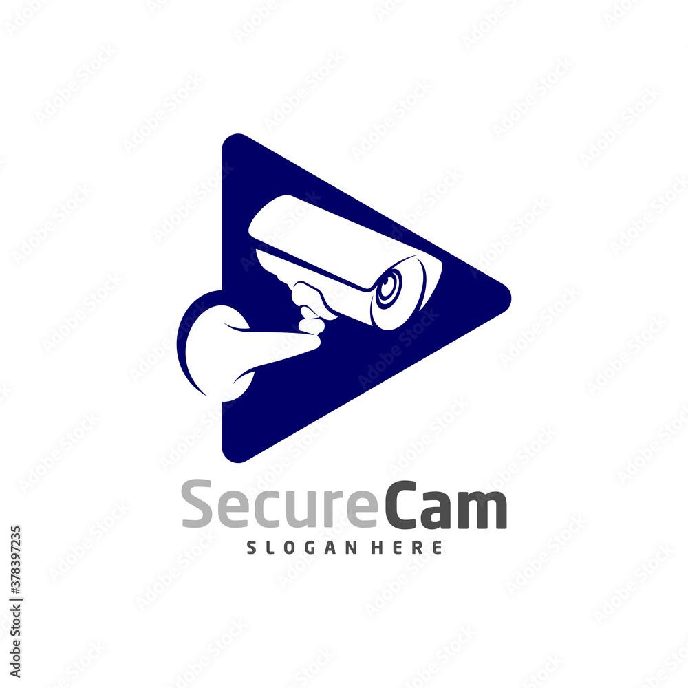 CCTV Camera Logo Design Vector Template, Logo Concept, Symbol, Icon ...