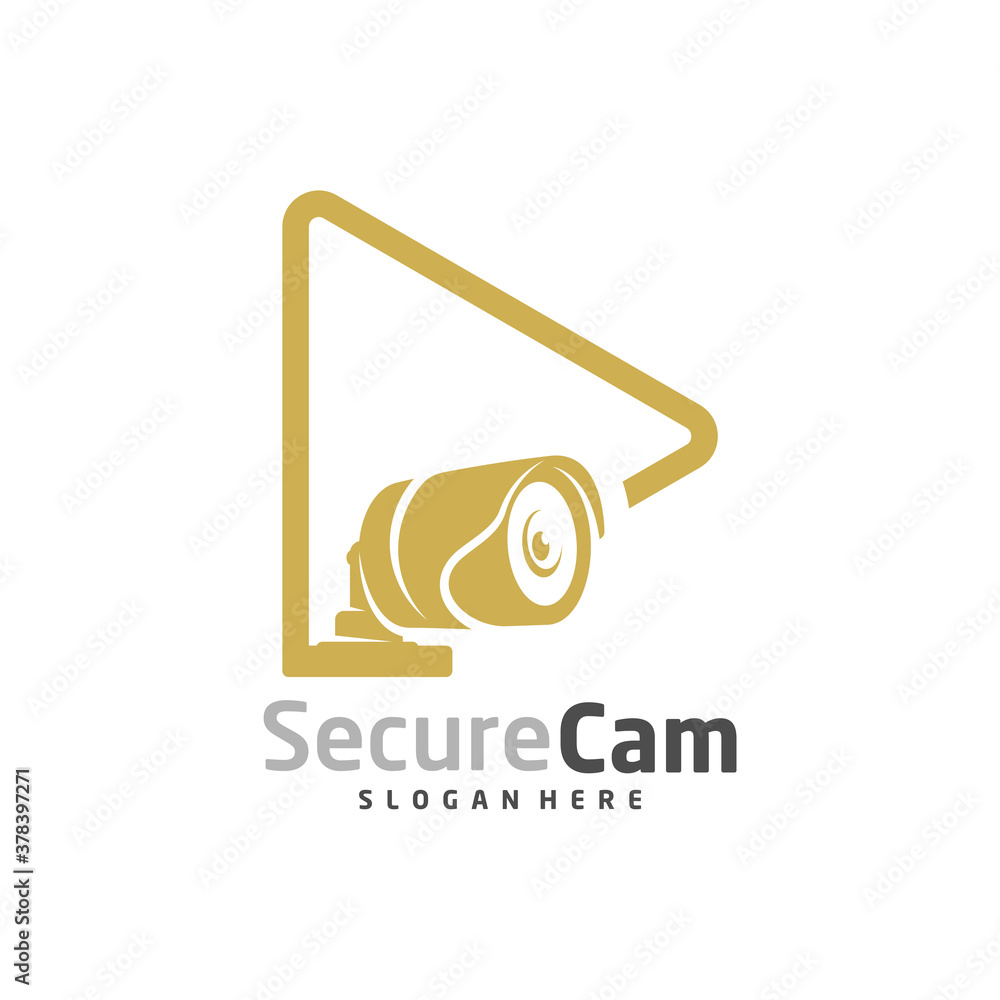 CCTV Camera Logo Design Vector Template, Logo Concept, Symbol, Icon ...