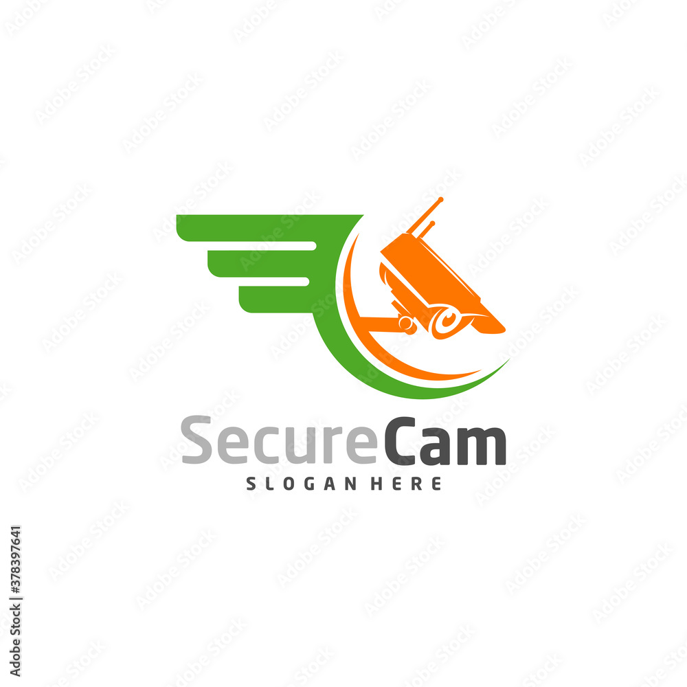 CCTV Camera Logo Design Vector Template, Logo Concept, Symbol, Icon ...