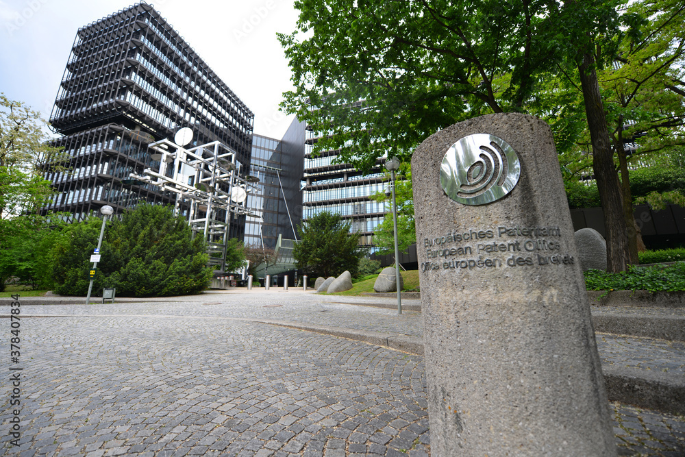 Munich, Bavaria / Germany - May 19, 2018: European Patent Office ...