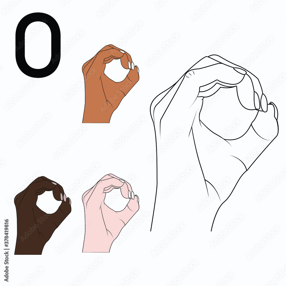 "O" is the fifteenth letter of the alphabet in Sign Language, English ...