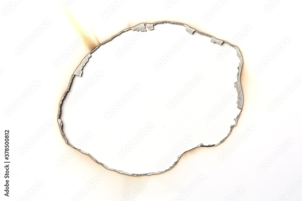 Burnt White Paper Texture