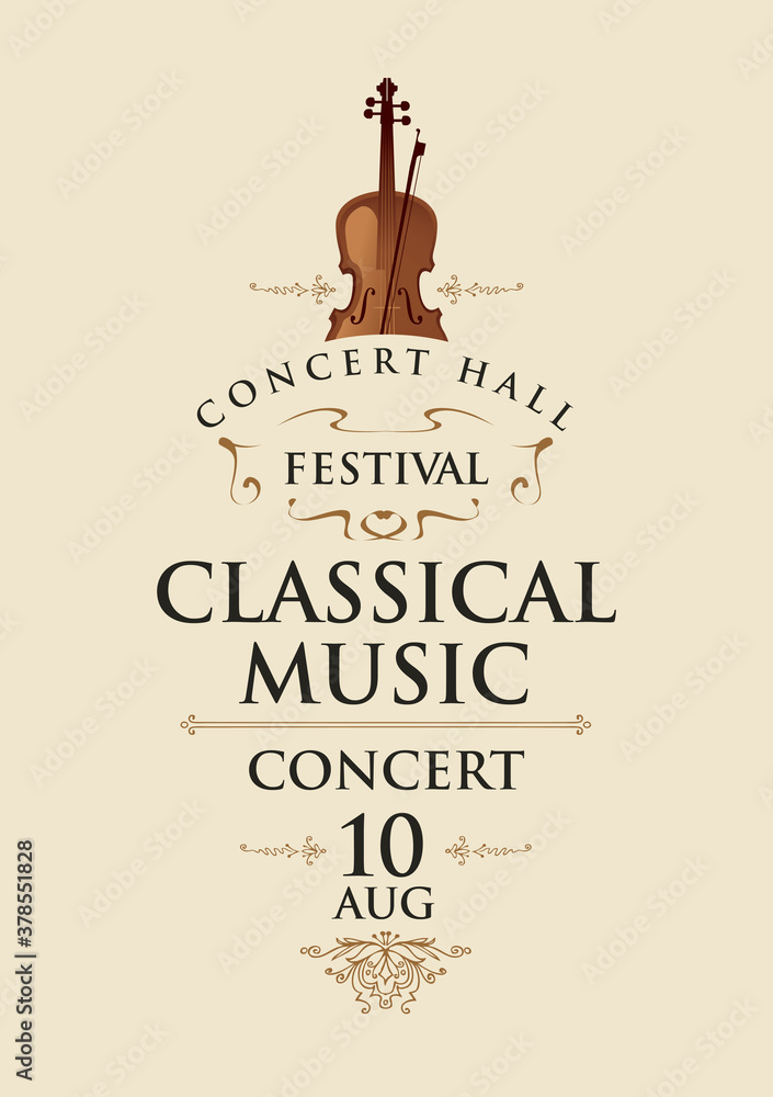 Classical Concert Poster