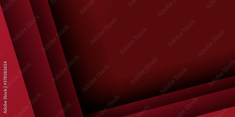 Abstract background dark red with basic geometry lighting and shadow ...