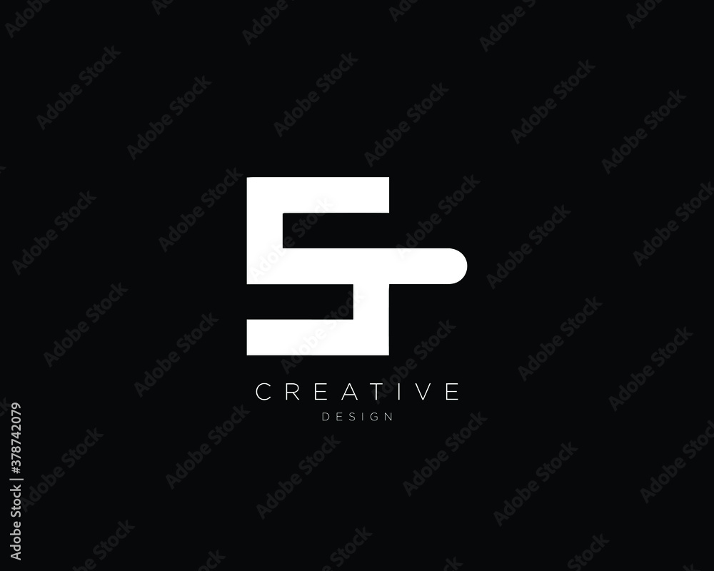 Professional and Minimalist Letter ST Logo Design, Editable in Vector ...