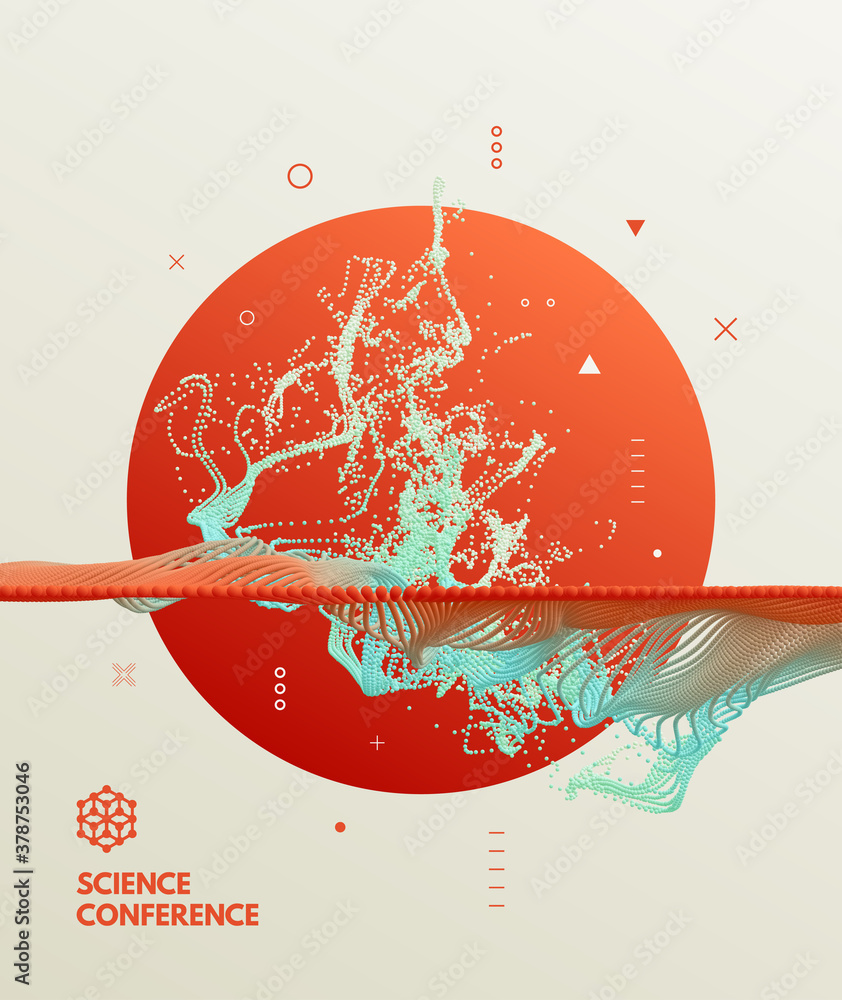 Asian illustration of water splash and sun. Abstract art in Japanese ...
