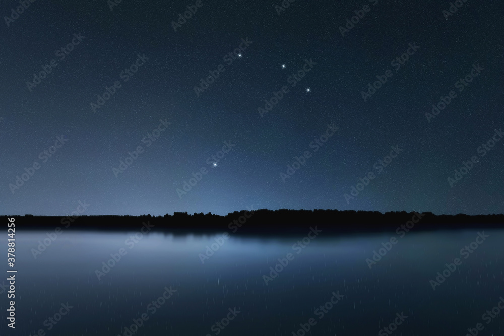 Microscopium star constellation, Night sky, Cluster of stars, Deep ...