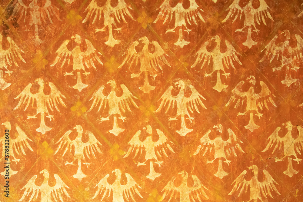 Medieval texture on a wall Stock Photo | Adobe Stock