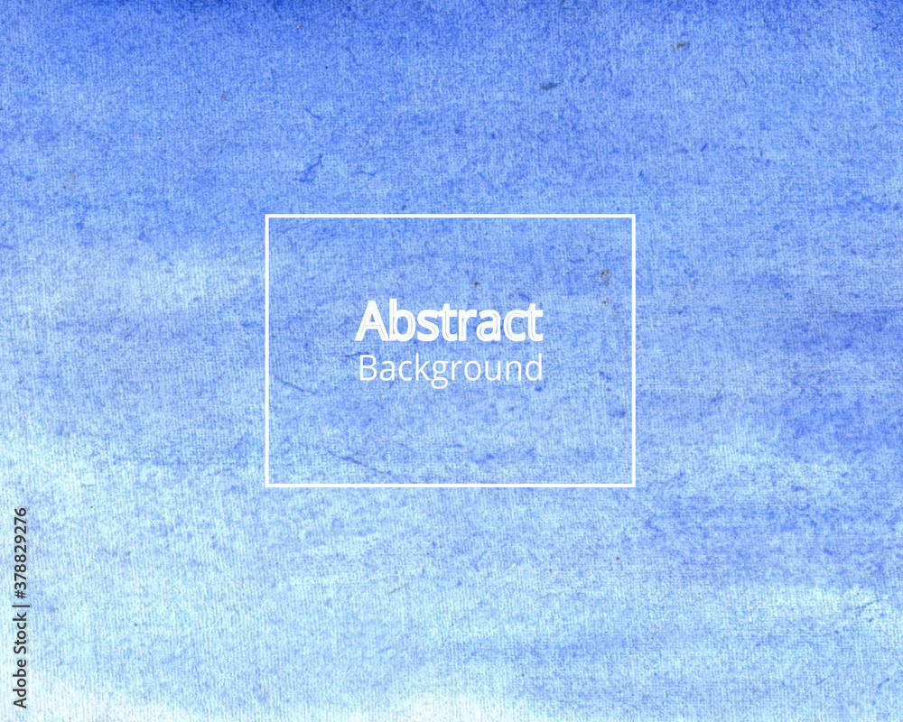 Abstract blue watercolor background design Stock Vector | Adobe Stock