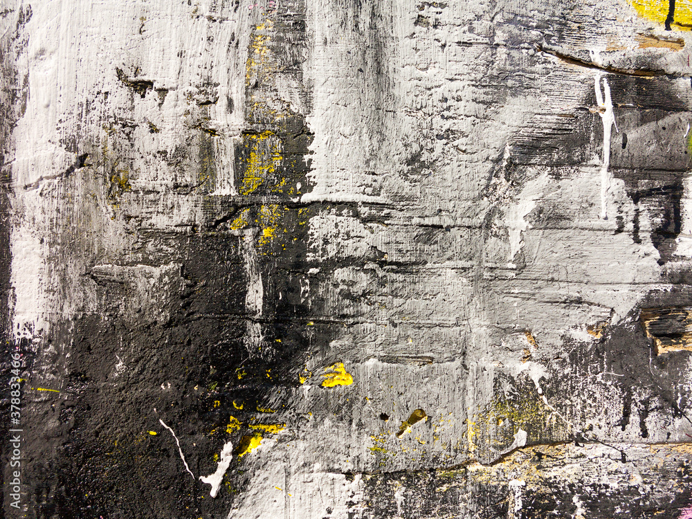 Rough paint dripping, spray paint artwork. Abstract background oil ...