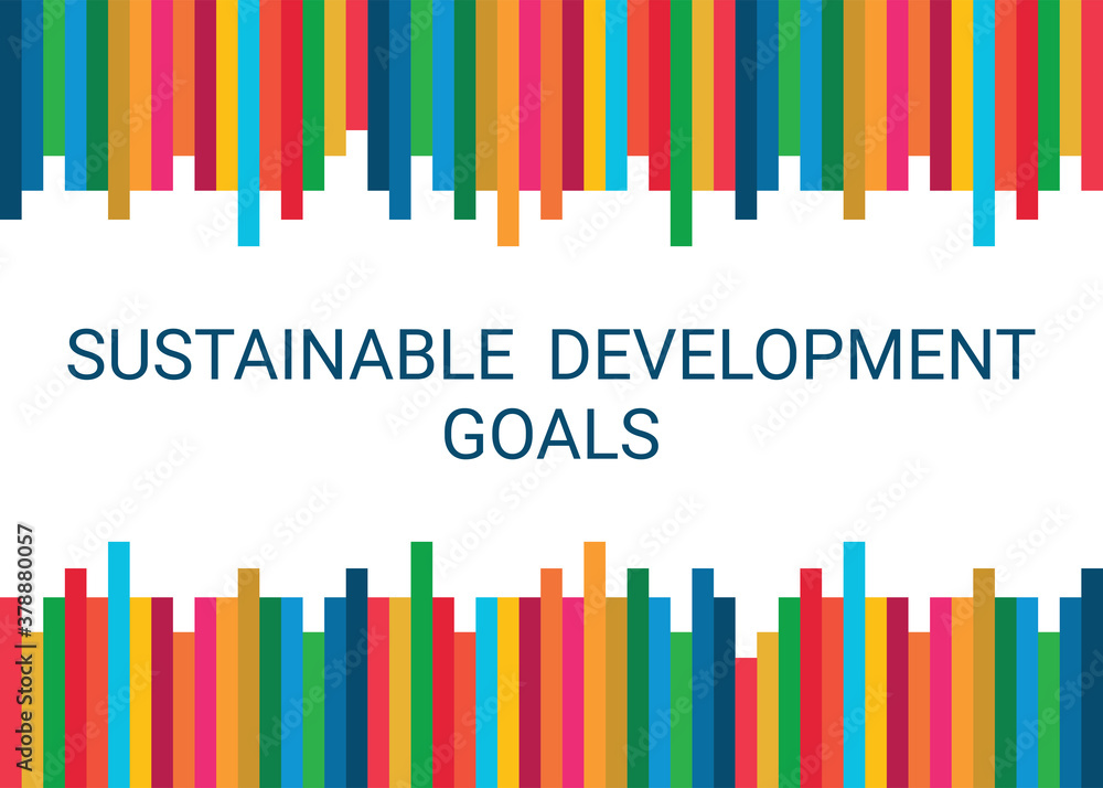 Sustainable Development Goals. Illustration EPS Stock Vector | Adobe Stock