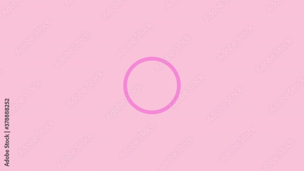 intro animation with circle moving for opening , logo, transition and ...