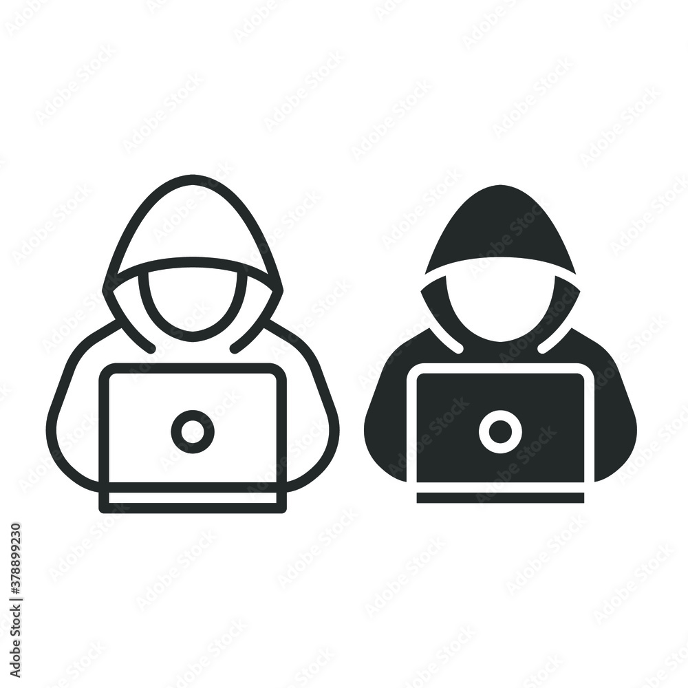 Computer Hacker Icon