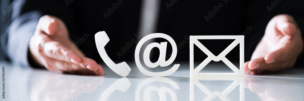 Contact Us Methods Stock Photo | Adobe Stock