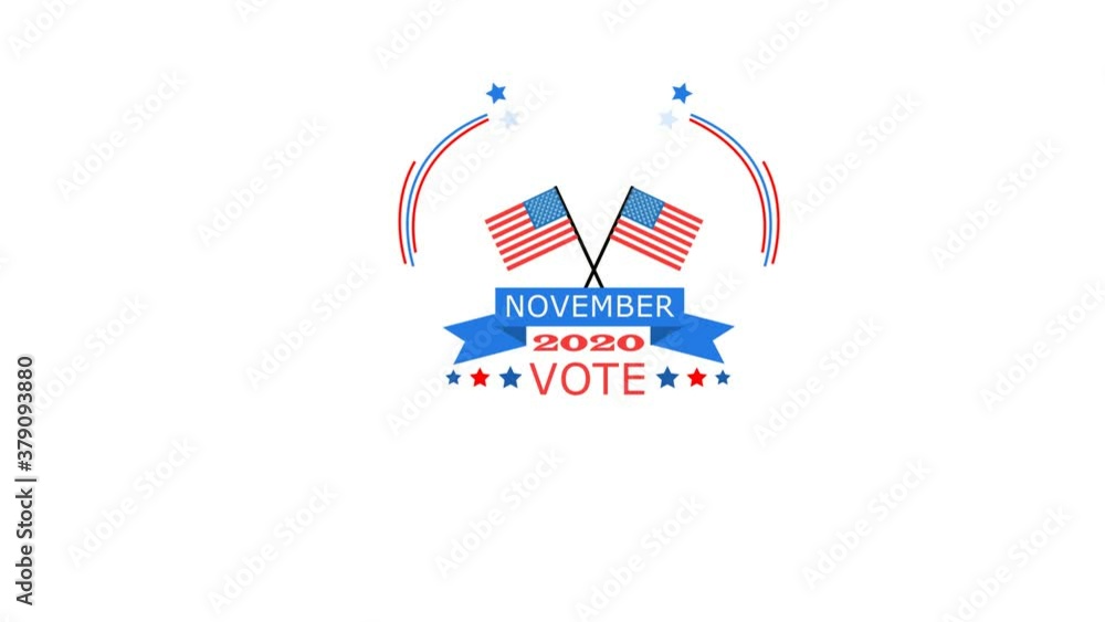 2020 United States of American Presidential Election animation ...
