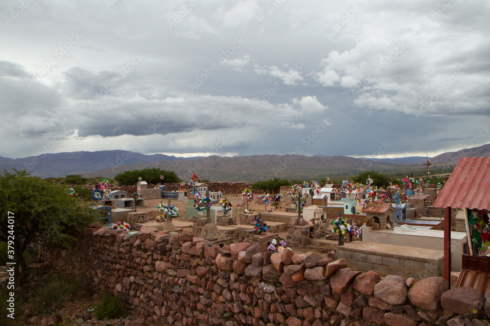 Culture and religion. Indigenous cemetery. Ancient aboriginal graveyard ...
