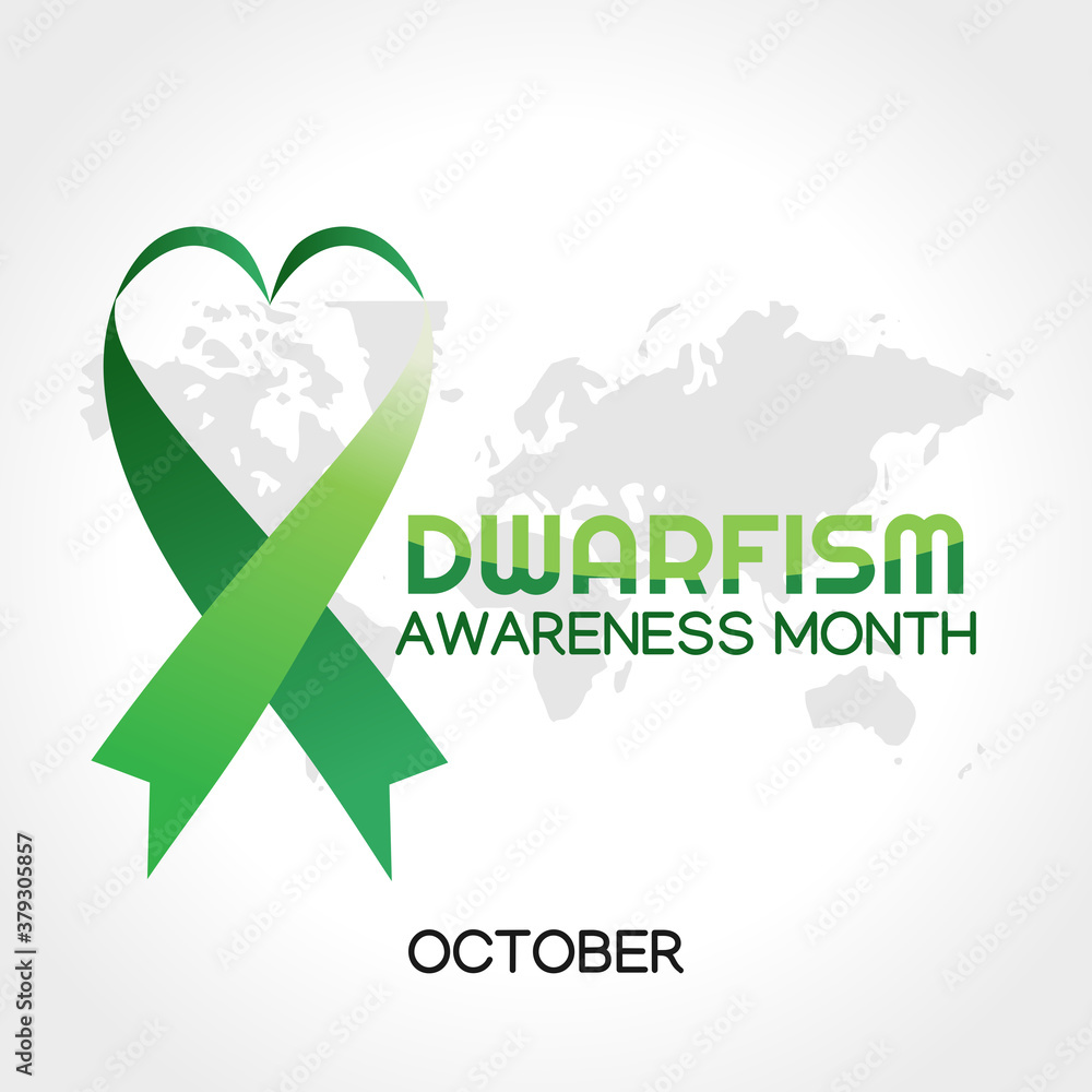 Vector graphic of dwarfism awareness month good for dwarfism awareness ...